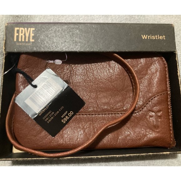 Frye | Bags | Frye Wristlet Cognac | Poshmark